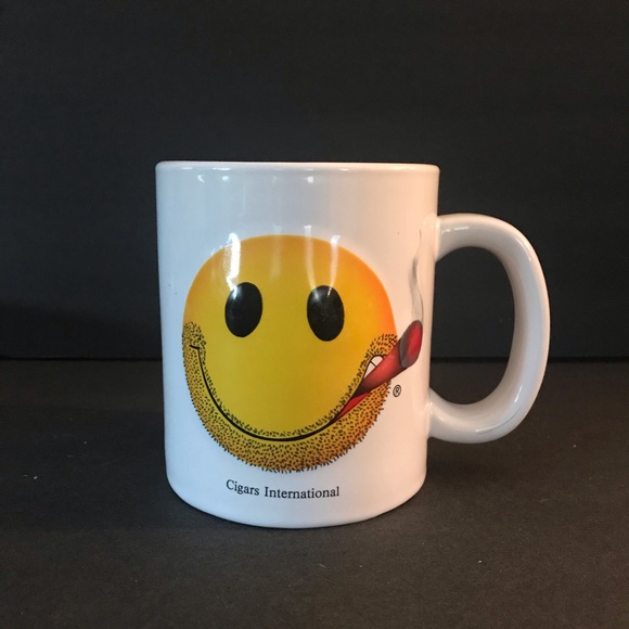 cigar international | Kitchen | Cigar International 3d Embossed Smiley ...